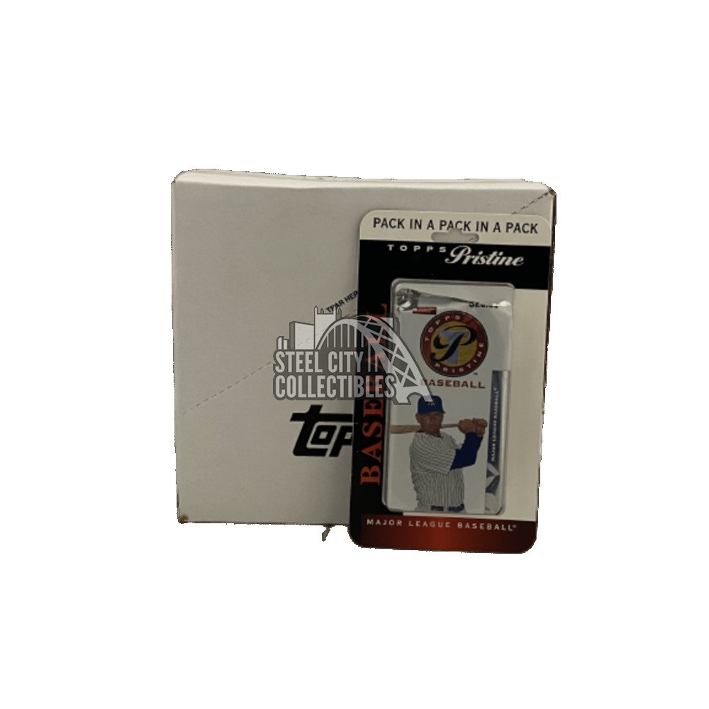 2005 Topps Pristine Baseball Blister 12-Pack Box | Steel City Collectibles