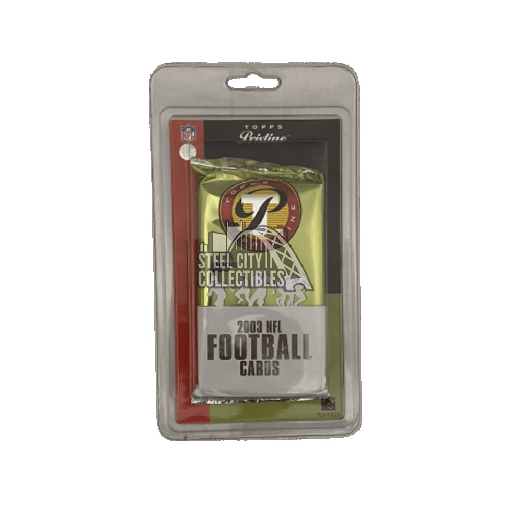 2003 Topps Pristine Football Blister Pack | Steel City Collectibles