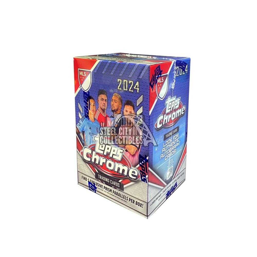 2024 Topps Chrome MLS Soccer Blaster Box | Steel City Collectibles