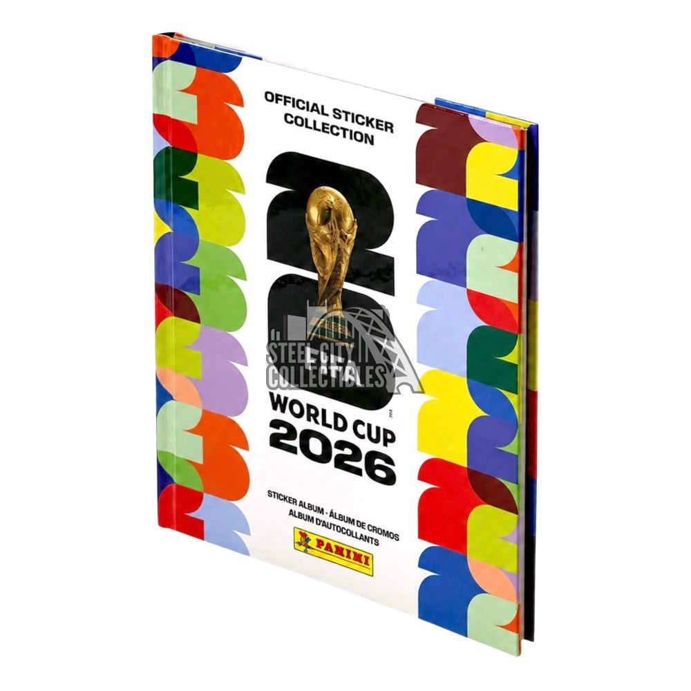 2026 Panini FIFA World Cup Soccer Sticker Hardcover Album | Steel City ...
