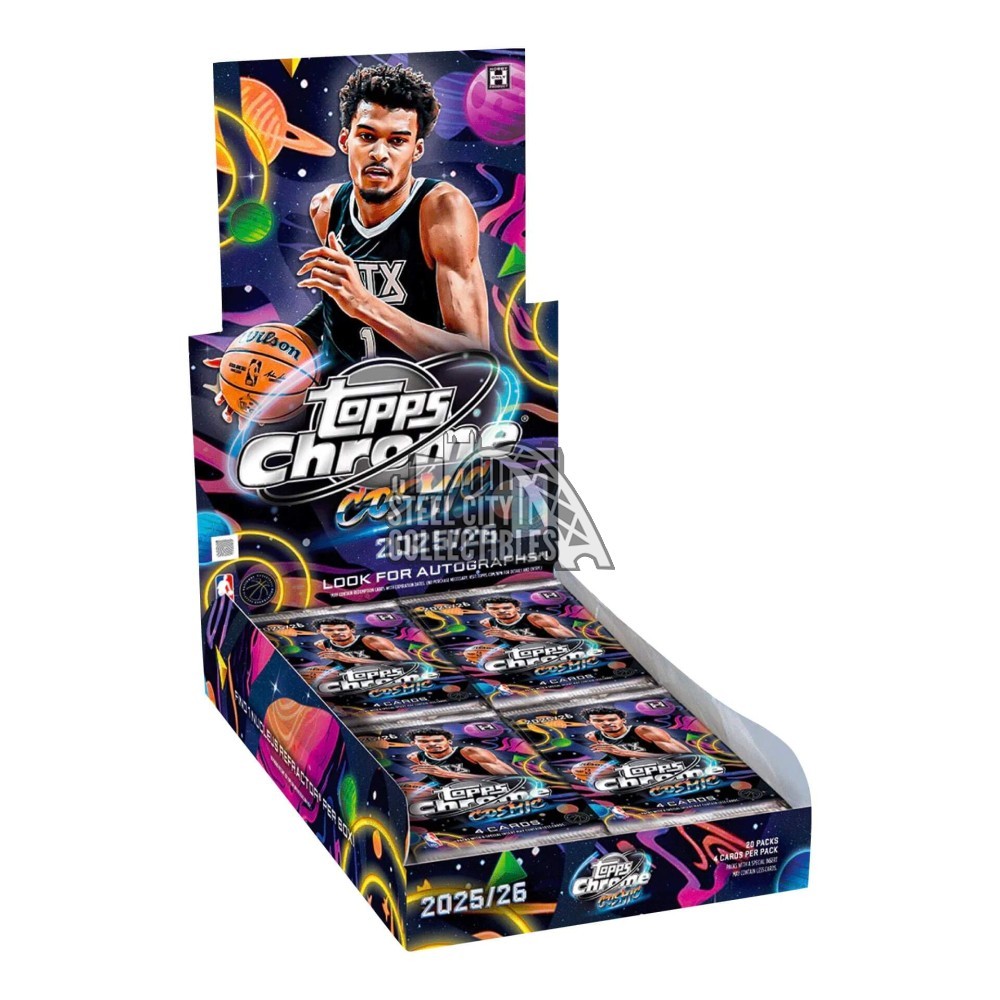 2025-26 Topps Cosmic Chrome Basketball Hobby Box - First Day Issue (FDI ...
