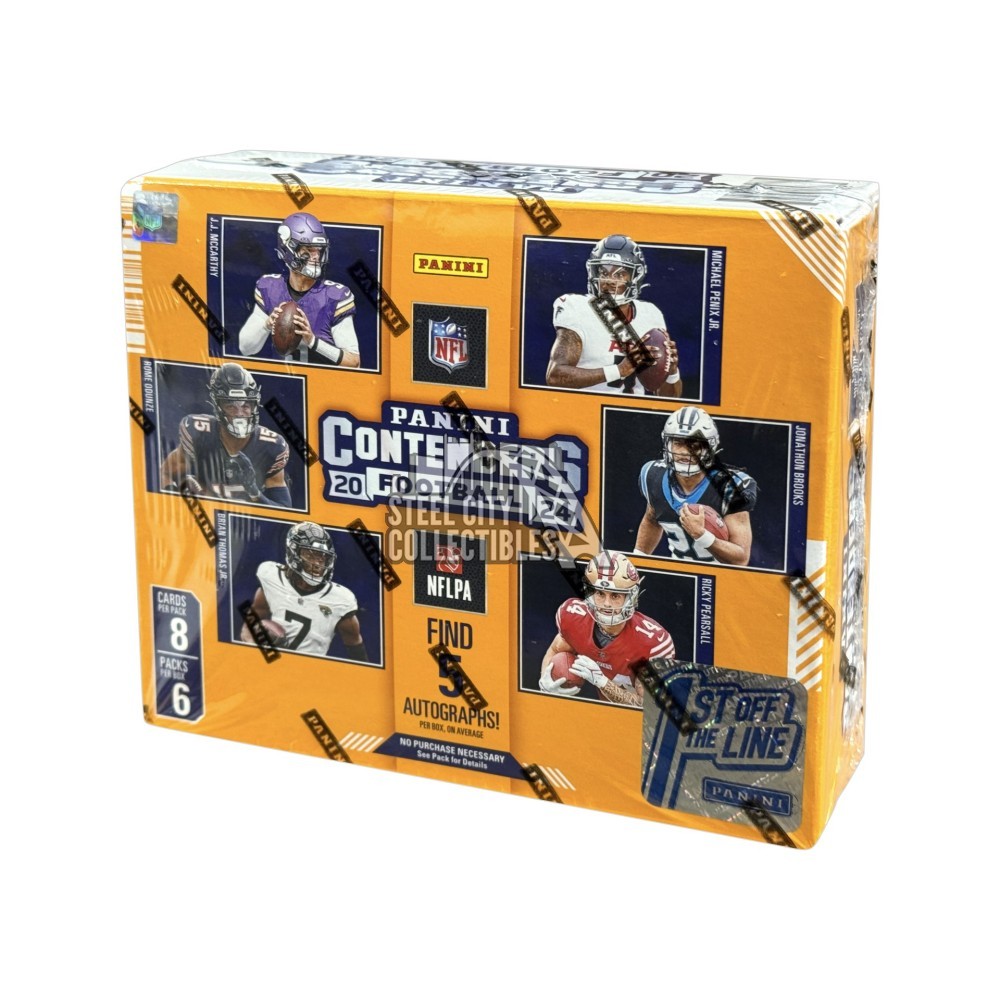 2024 Panini Contenders Football Hobby Box - 1st Off The Line (FOTL ...