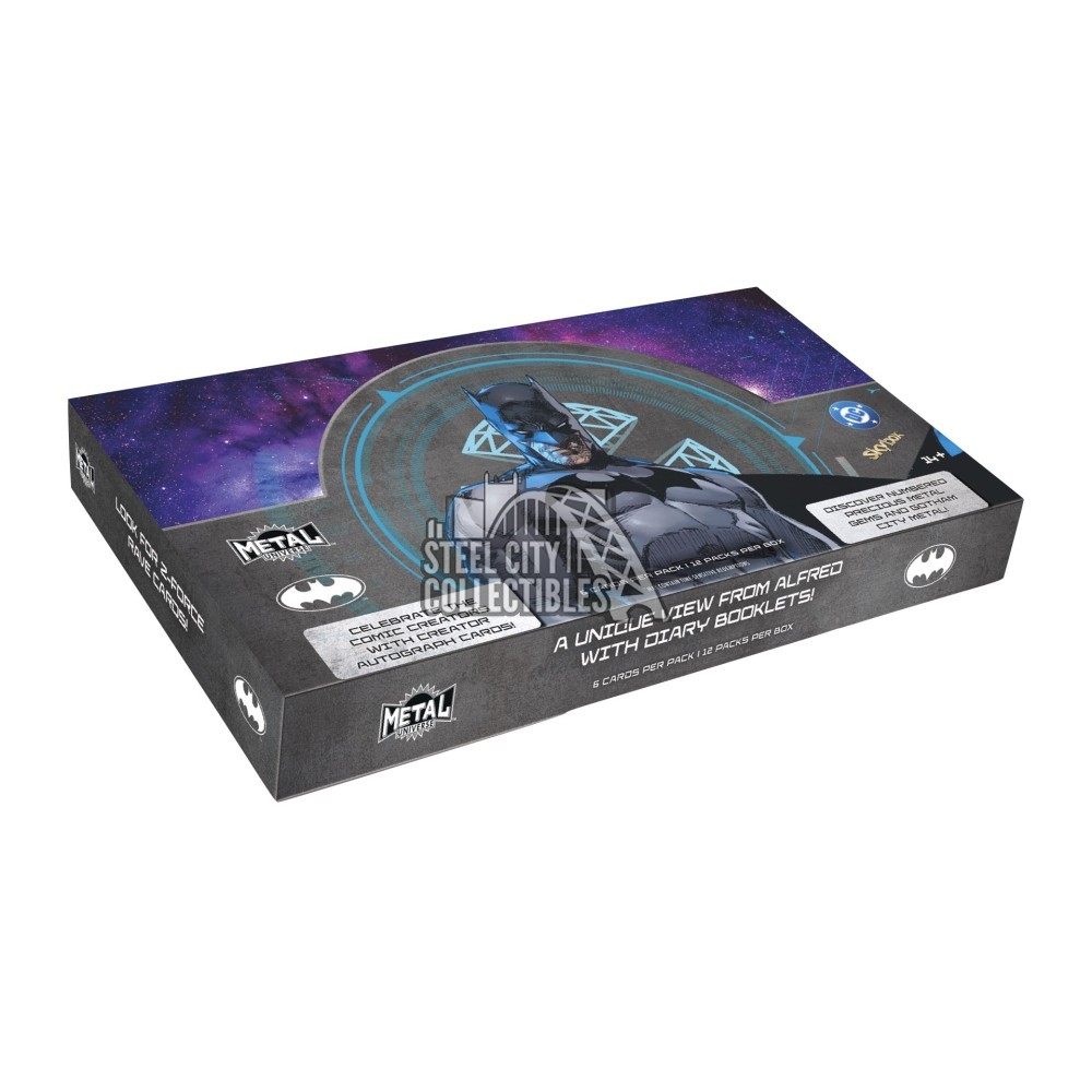 2025 Upper Deck Skybox Metal Universe Batman Hobby Box | Steel City ...