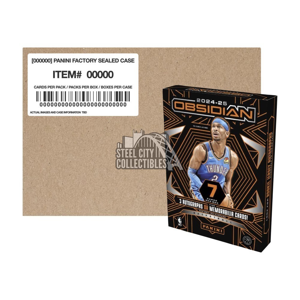 2024-25 Panini Obsidian Basketball Hobby 12-Box Case PYT Group Break #1 ...