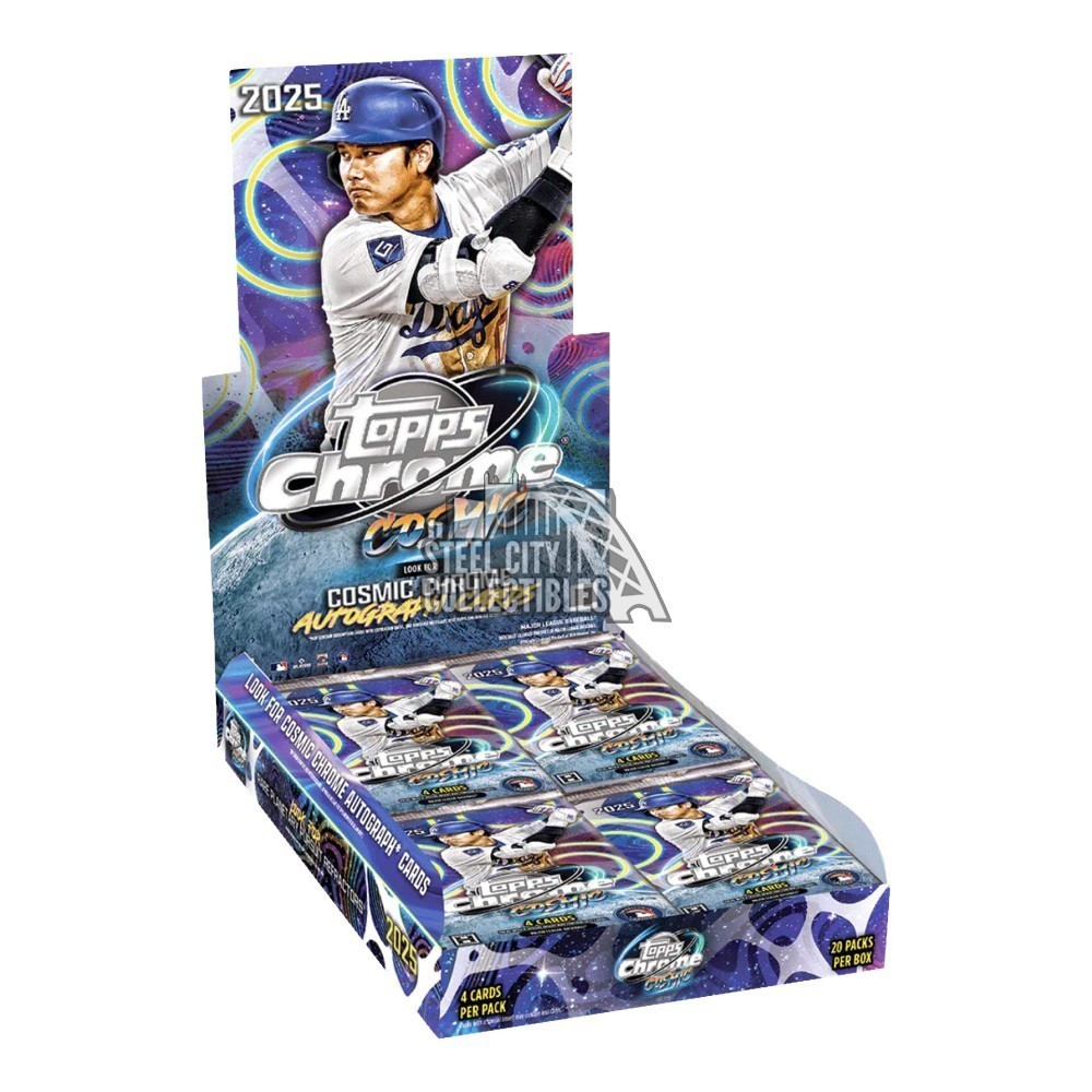 2025 Topps Cosmic Chrome Baseball Hobby Box Random Division Group Break ...