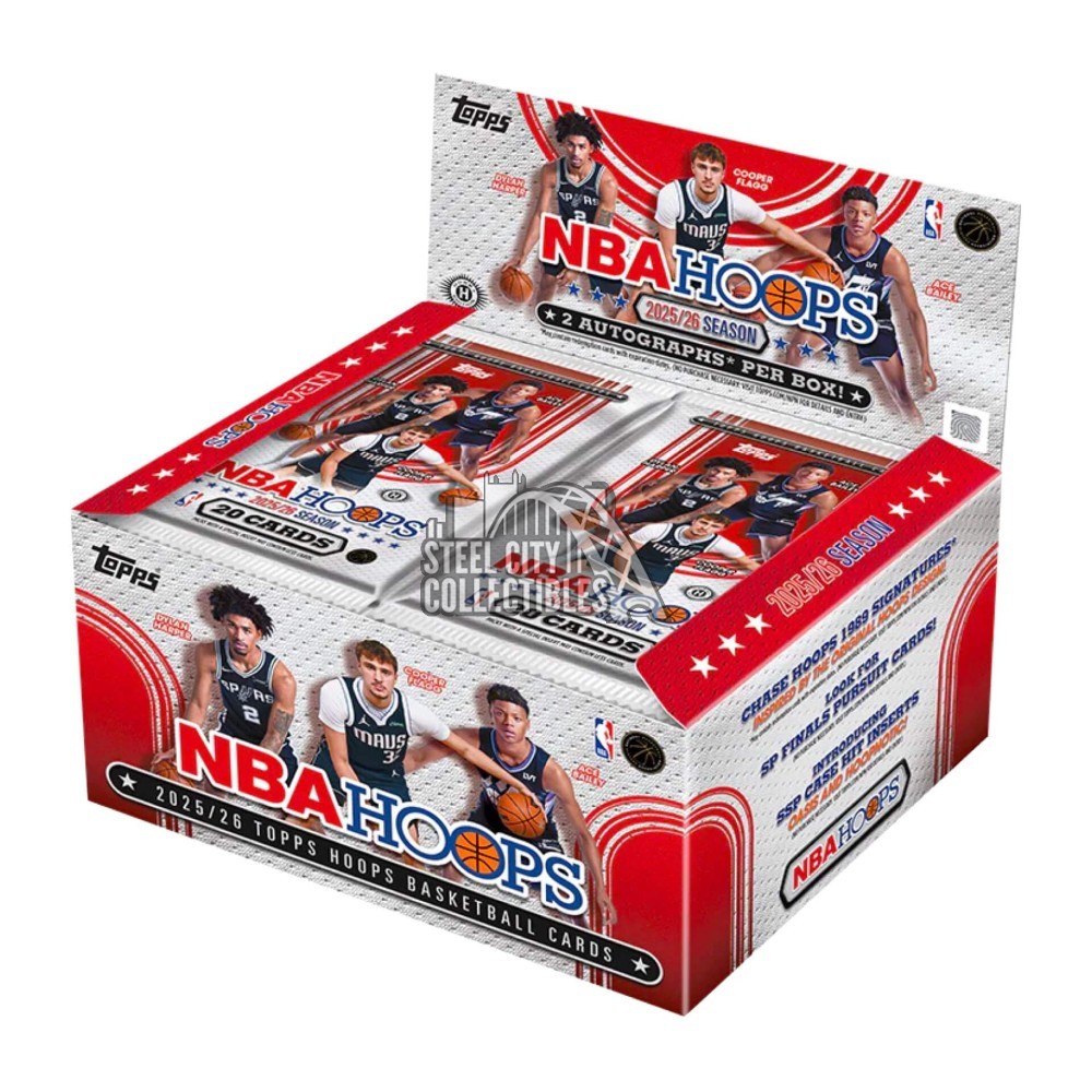 2025-26 Topps Hoops Basketball Hobby Jumbo Box | Steel City Collectibles