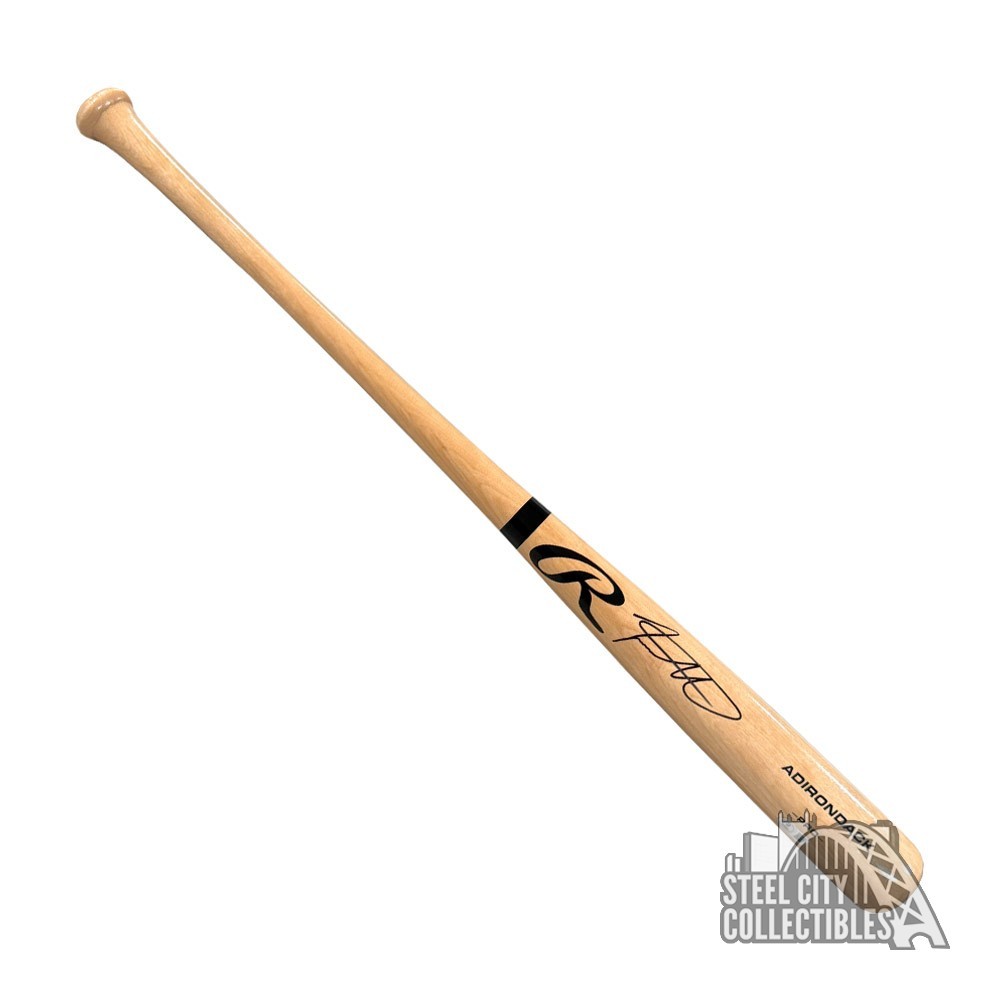 Jackson Merrill Autographed Rawlings Blonde Baseball Bat - BAS | Steel ...
