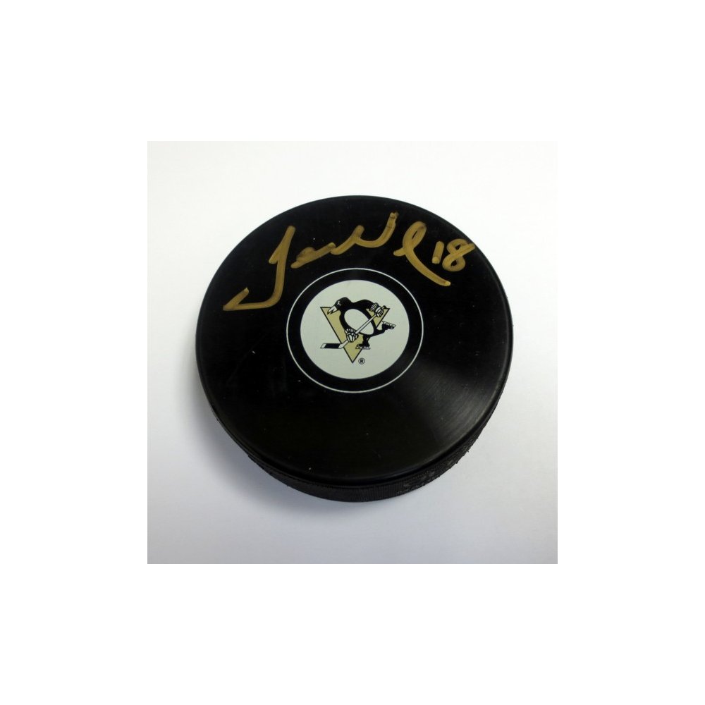 James Neal Autographed Penguins Hockey Puck - SCC COA | Steel City ...