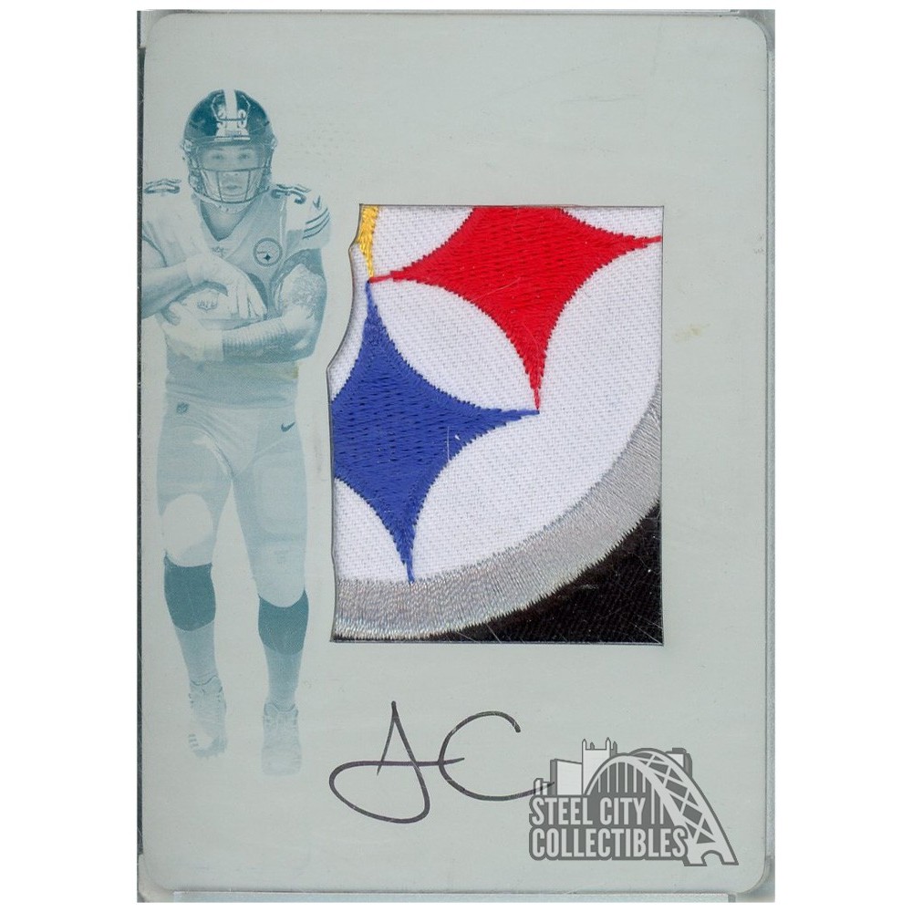 James Conner 2017 Panini Preferred Autograph Rookie Patch Printing ...