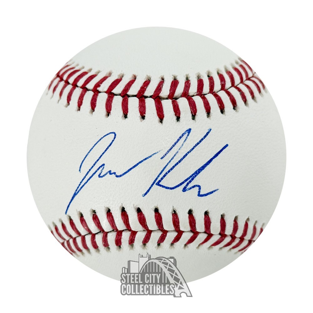 Jason Kelce Autographed Official MLB Baseball - PSA/DNA | Steel City ...
