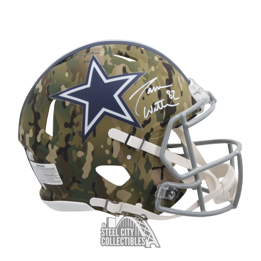 Jason Witten Autographed Dallas Camo Authentic Full Size Football ...