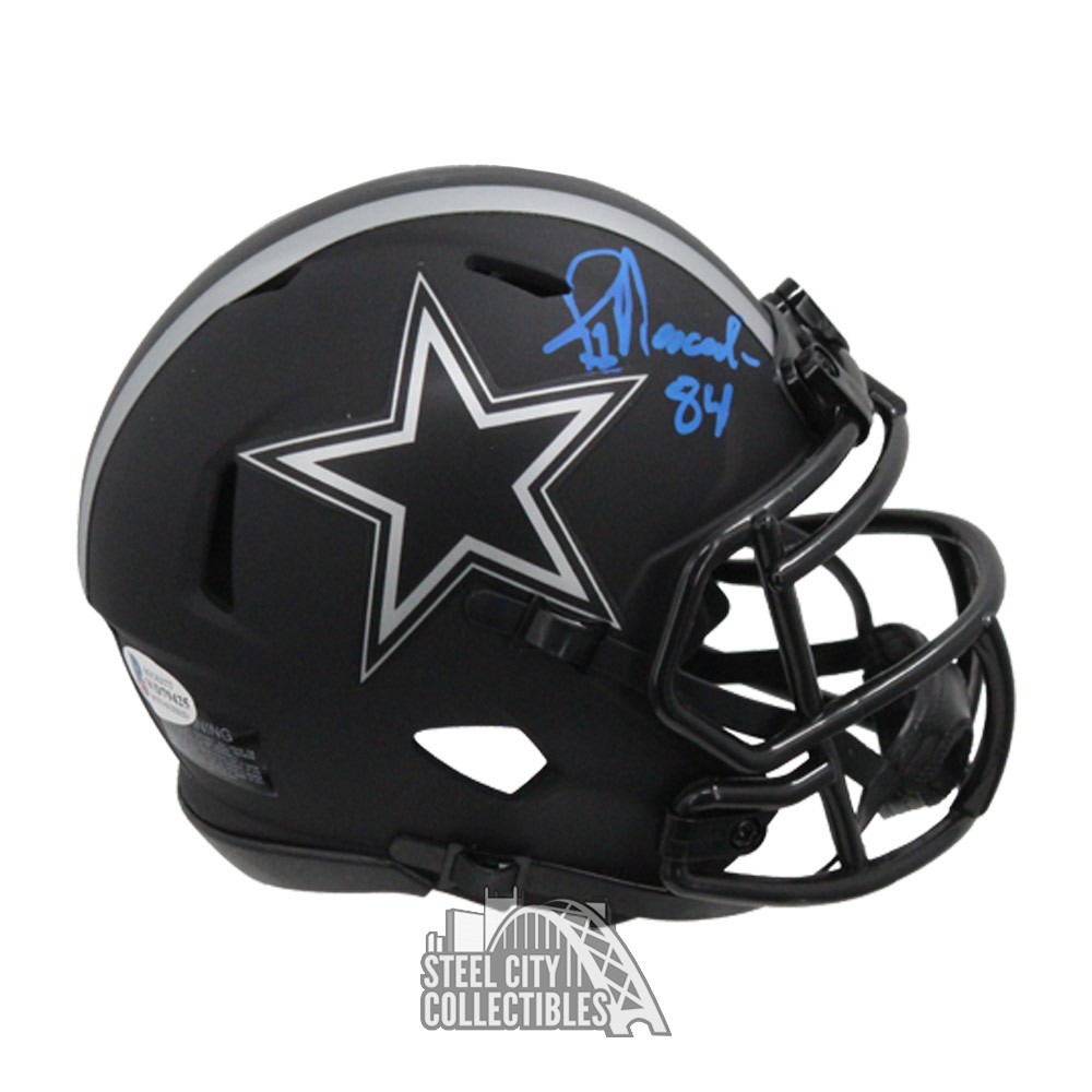 Jay Novacek Autographed Dallas Eclipse Mini Football Helmet - BAS ...