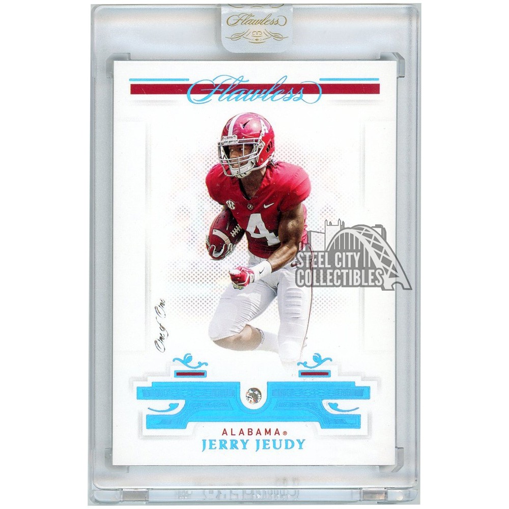 Jerry Jeudy 2021 Panini Flawless Collegiate Diamond 1/1 | Steel City ...