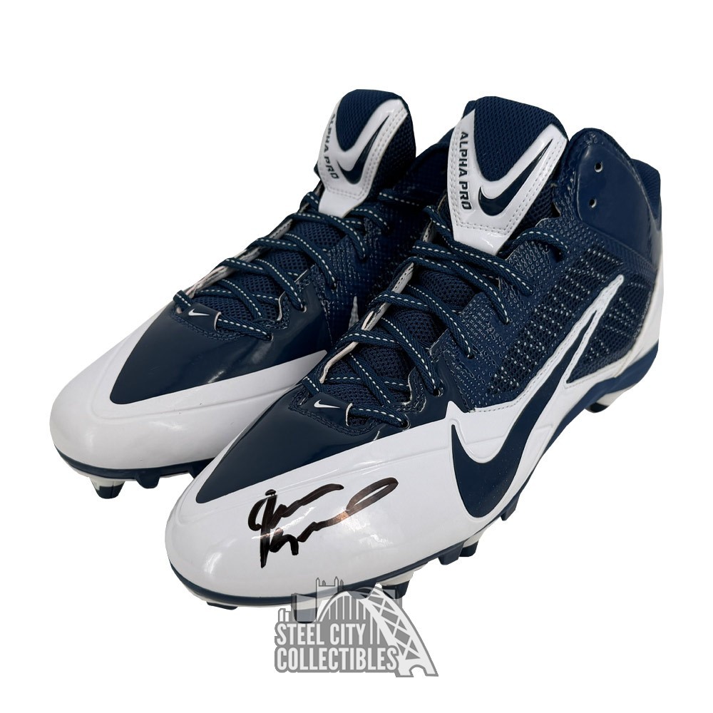 Jevon Kearse Autographed Nike Alpha Pro Football Cleats - BAS | Steel ...