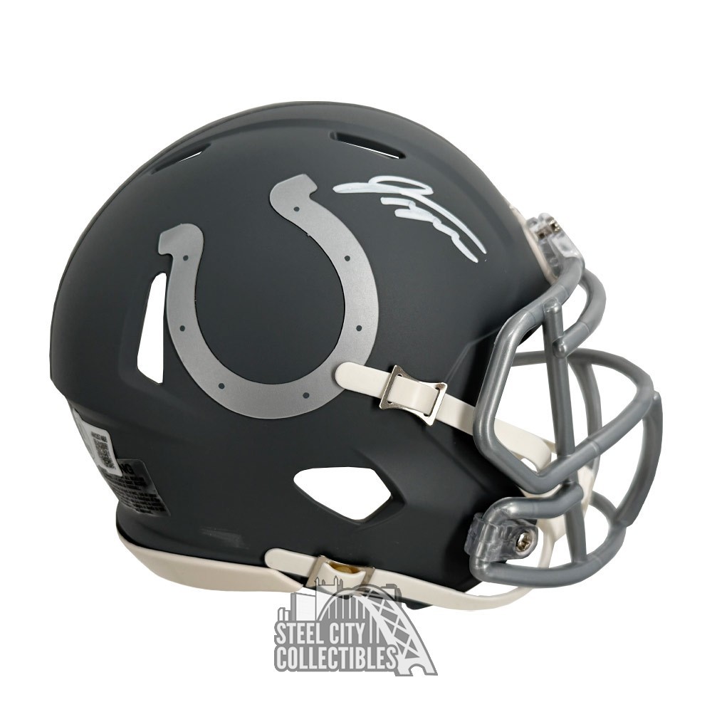 Jonathan Taylor Autographed Indianapolis Colts Slate Mini Football ...