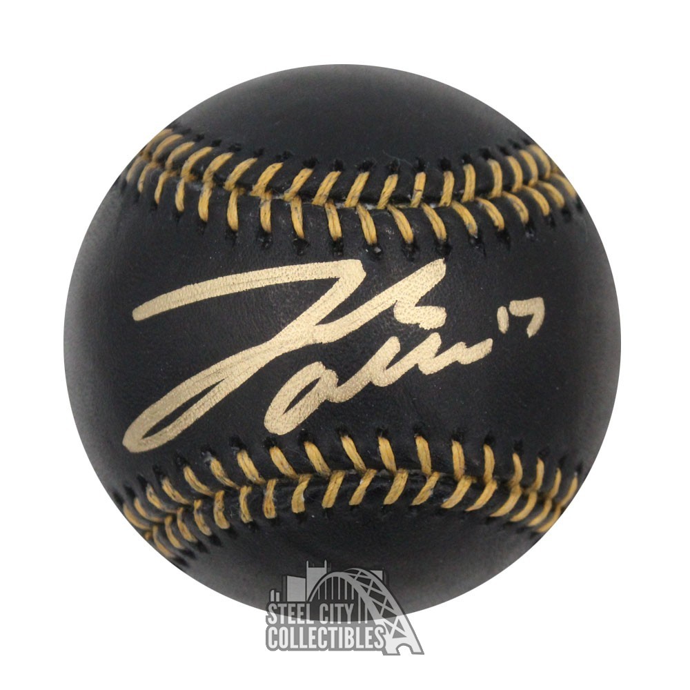 Josh Allen Autographed Black Official MLB Baseball - BAS | Steel City ...
