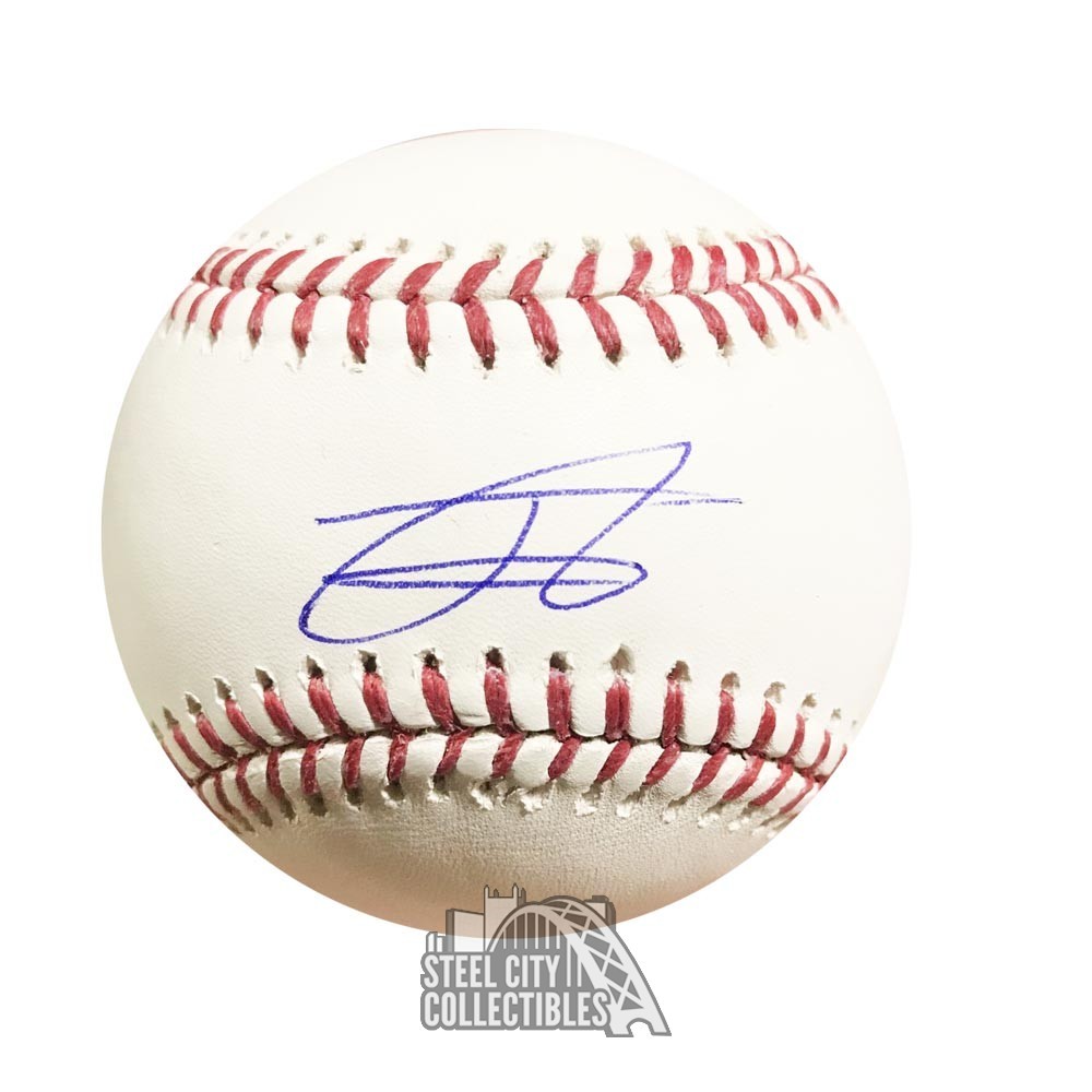 Julio Rodriguez Autographed Official MLB Baseball - BAS | Steel City ...