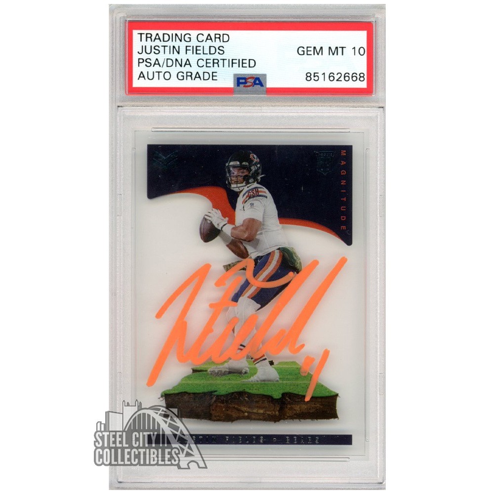 Justin Fields 2021 Panini Chronicles Stars & Stripes Magnitude ...