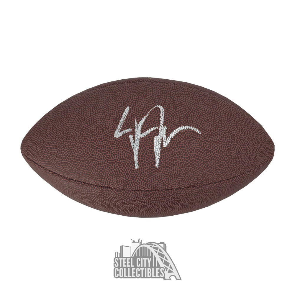 Justin Jefferson Autographed Wilson Football - BAS | Steel City ...