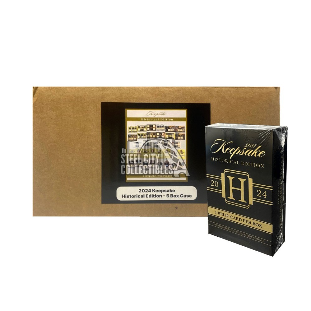 2024 Keepsake Historical Edition 5-Box Case | Steel City Collectibles