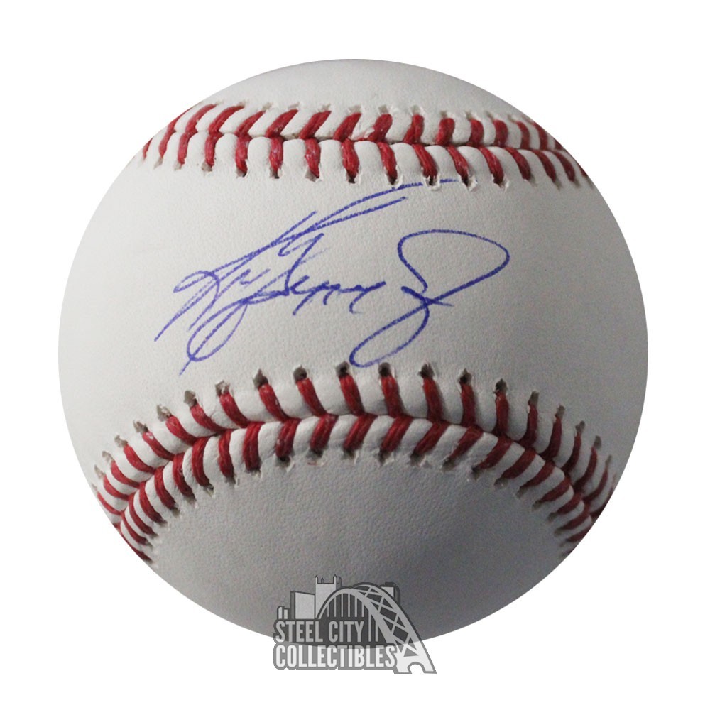 Ken Griffey Jr Autographed Official MLB Baseball - Tristar | Steel City ...