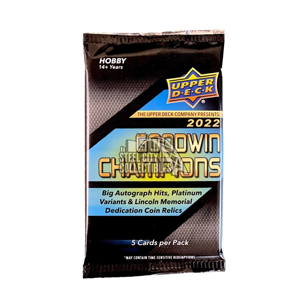 2022 Upper Deck Goodwin Champions Hobby Pack | Steel City Collectibles