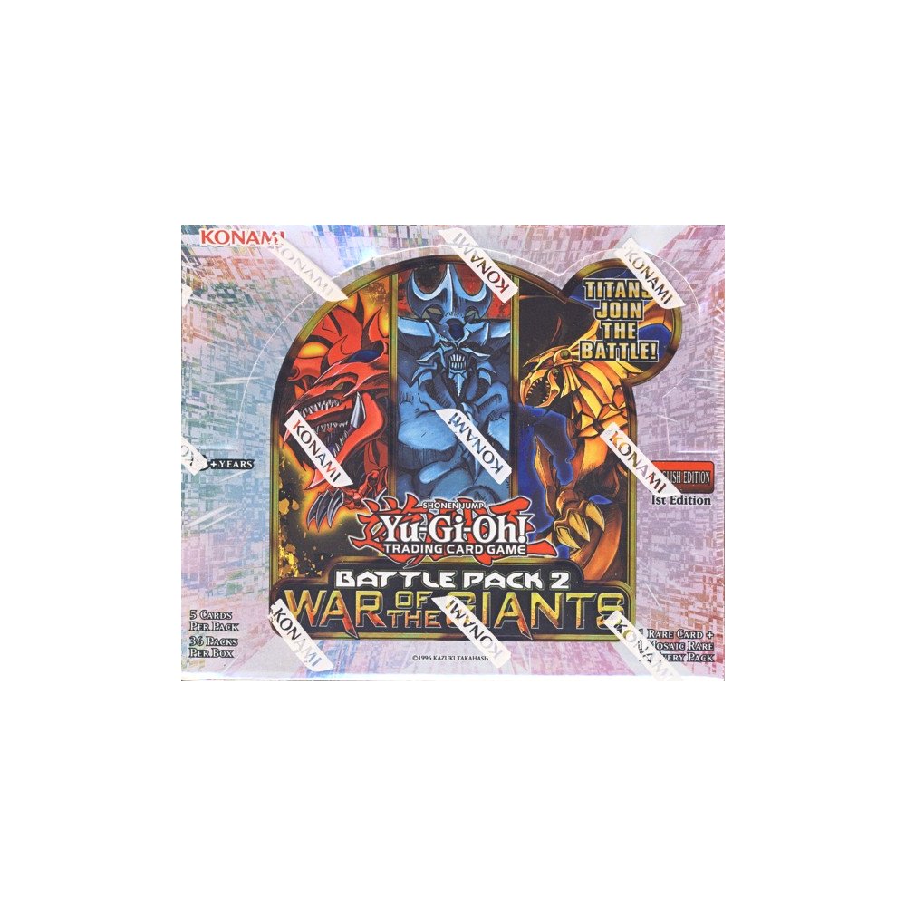 Konami Yu-Gi-Oh Battle Pack 2: War of the Giants 1st Edition Booster Box | Steel City Collectibles