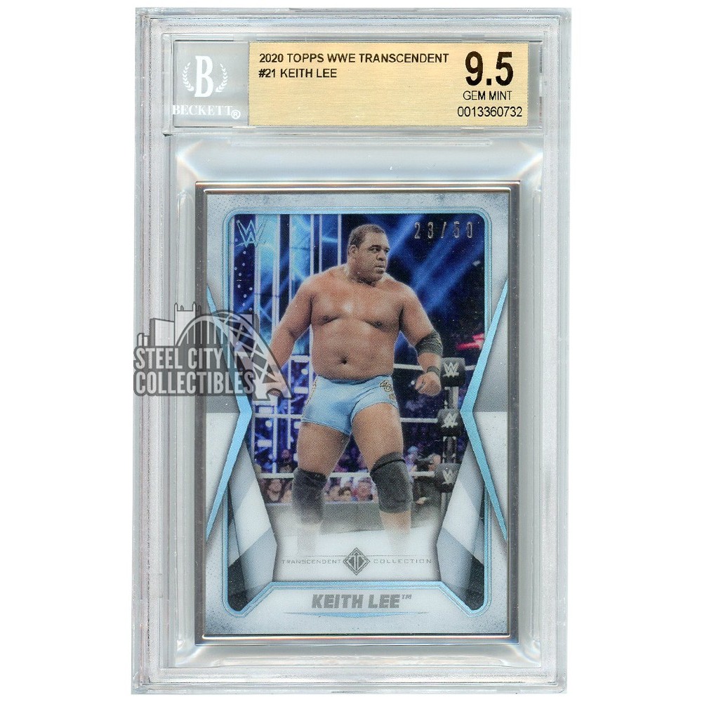 Keith Lee 2020 Topps Transcendent Card #21 /50 BGS 9.5 | Steel City ...