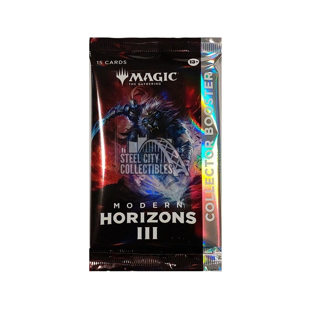 Magic the Gathering Modern Horizons 3 Collector Booster Pack | Steel ...