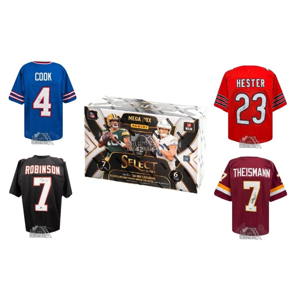 Monday Night Mayhem! 2024 Panini Select Football Hobby Mega 10-Box ...