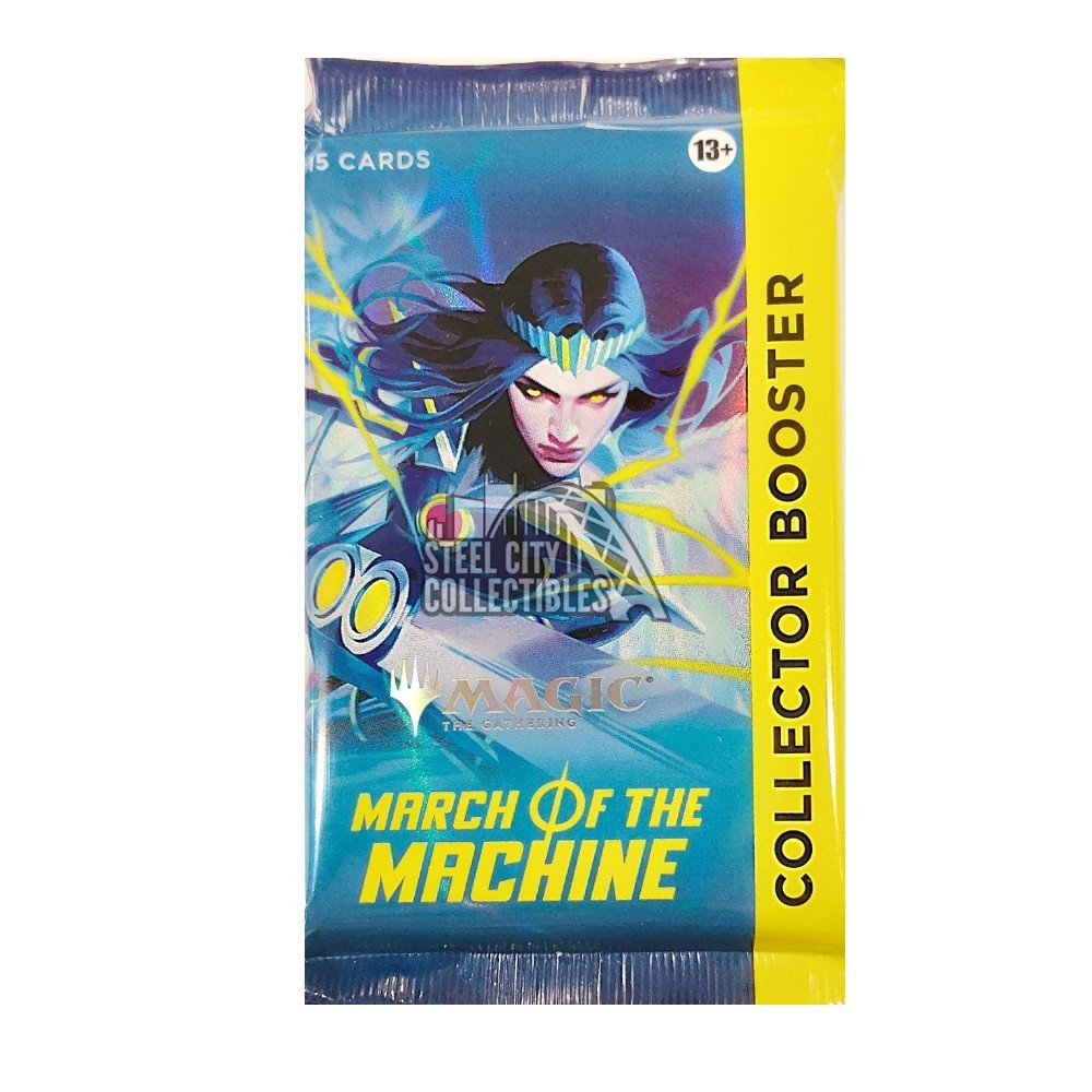Magic the Gathering March of the Machine Collector Booster Pack | Steel ...