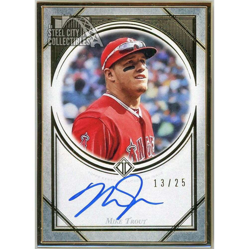 Mike Trout 2018 Topps Transcendent Autograph Auto Card 13/25 (MTAP-2 ...