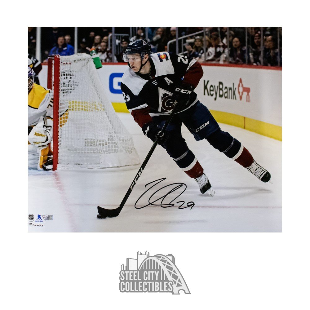 Nathan Mackinnon Autographed Avalanche (Marcon) 16x20 Photo - Fanatics ...