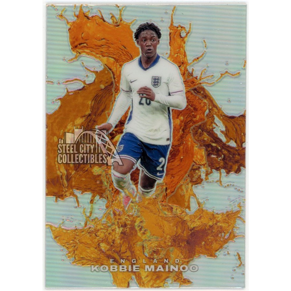 Kobbie Mainoo 2024 Panini Black Friday Splash of Color Card #KM 28/50 ...