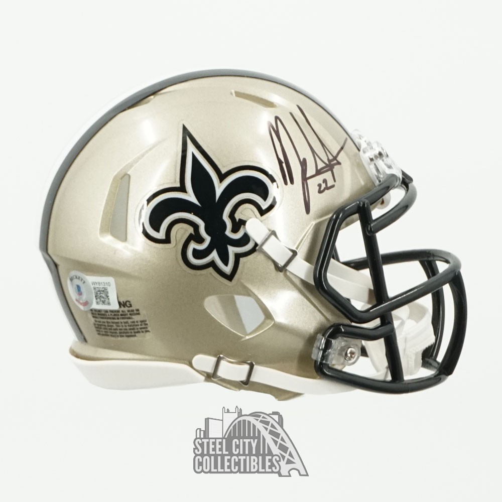 Mark Ingram Autographed New Orleans Speed Mini Football Helmet - BAS ...