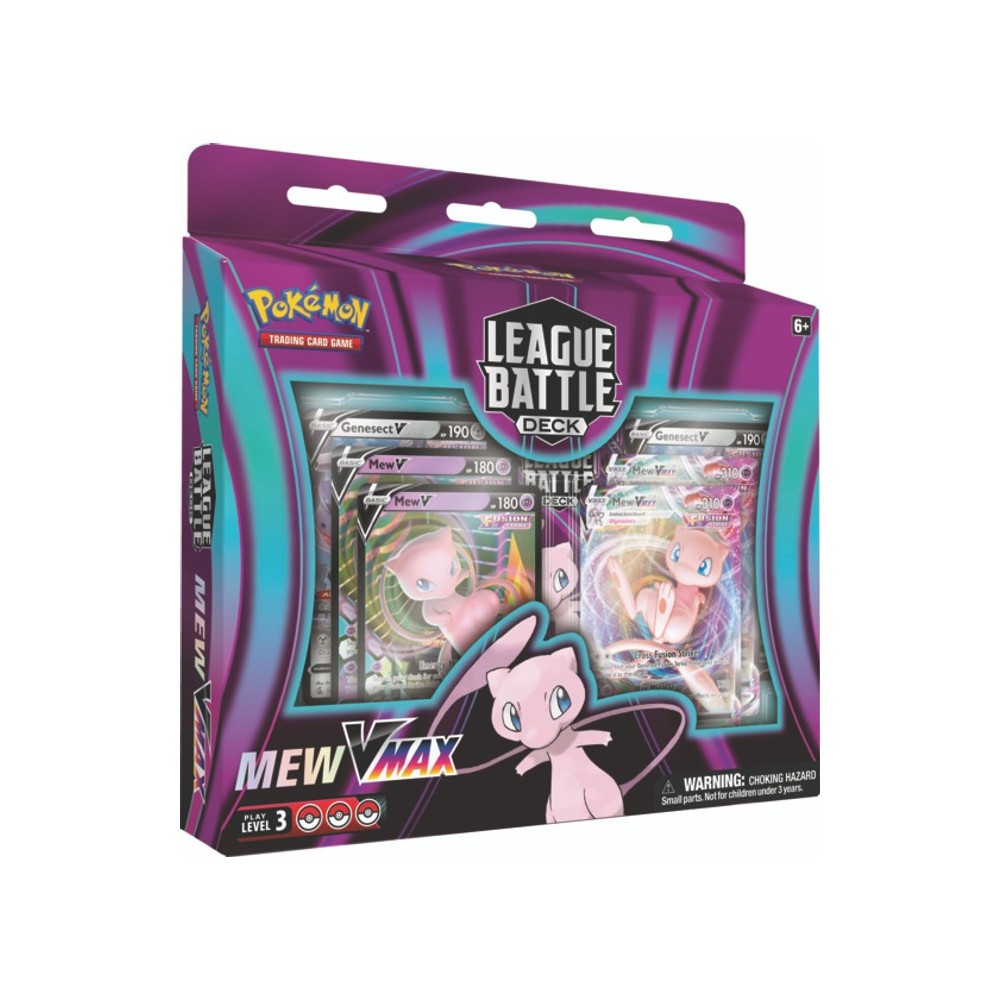 Pokemon Mew VMAX League Battle Deck 6-Deck Case | Steel City Collectibles