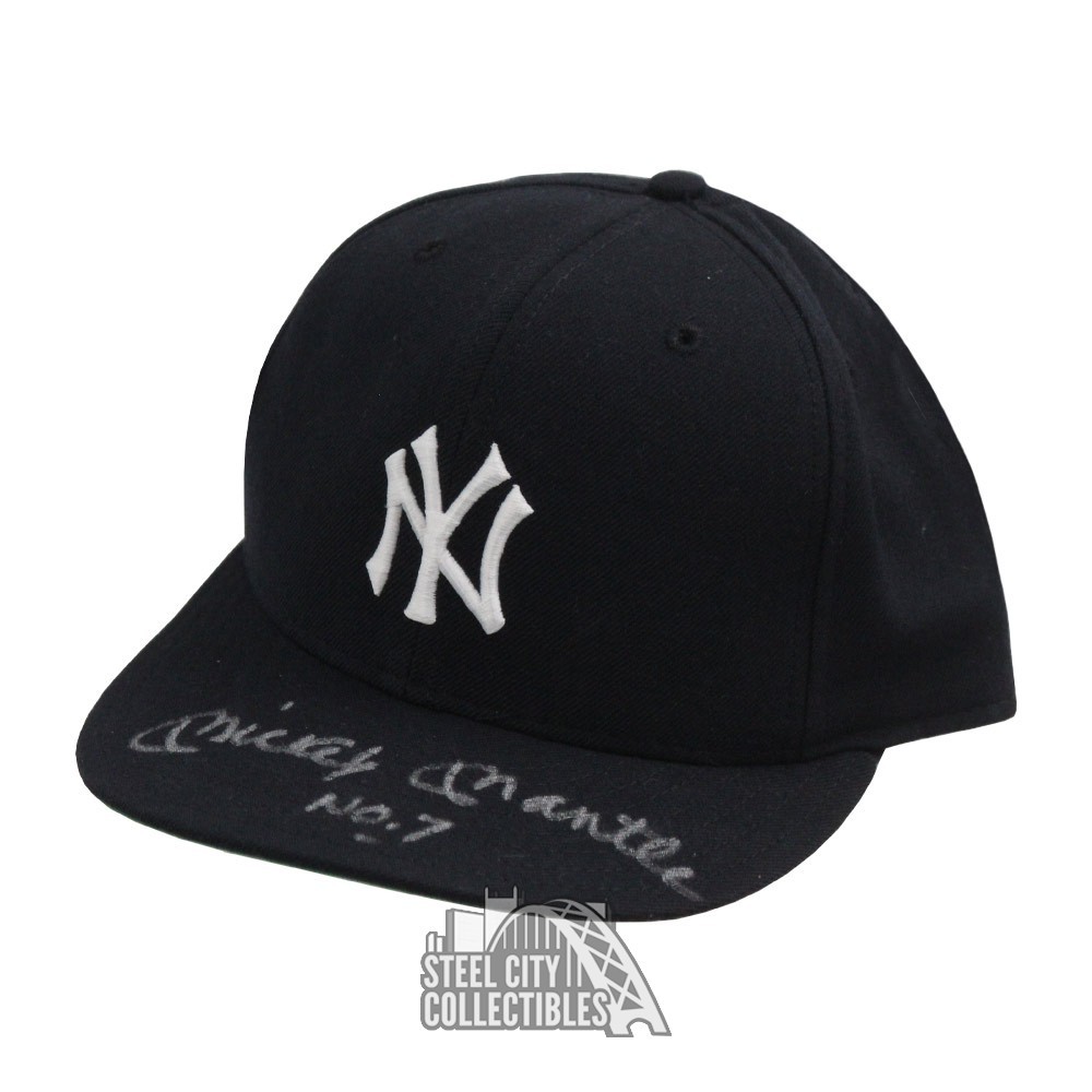 Mickey Mantle Autographed New York New Era Baseball Cap Hat 301/536 ...