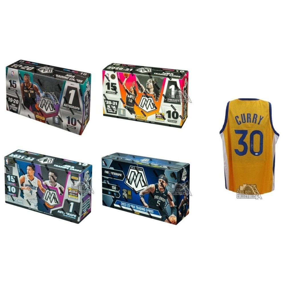 2019-23 Panini Mosaic Basketball Hobby 4-Box Random Team Group Break ...