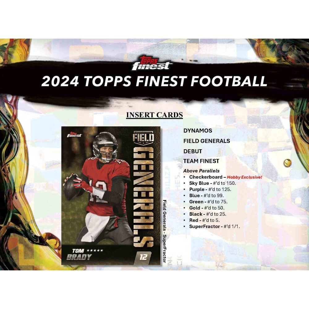 2024 Topps Finest Football Hobby 8-Box Case | Steel City 2024 Topps Finest Football Hobby 8-Box Case | Steel City