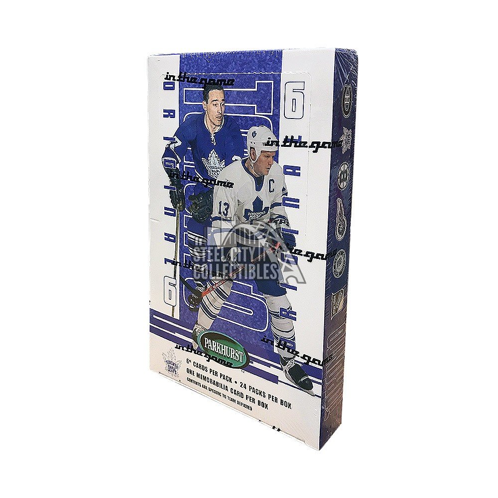 2003-04 ITG Parkhurst Original Six Hockey Toronto Maple Leafs Hobby Box ...