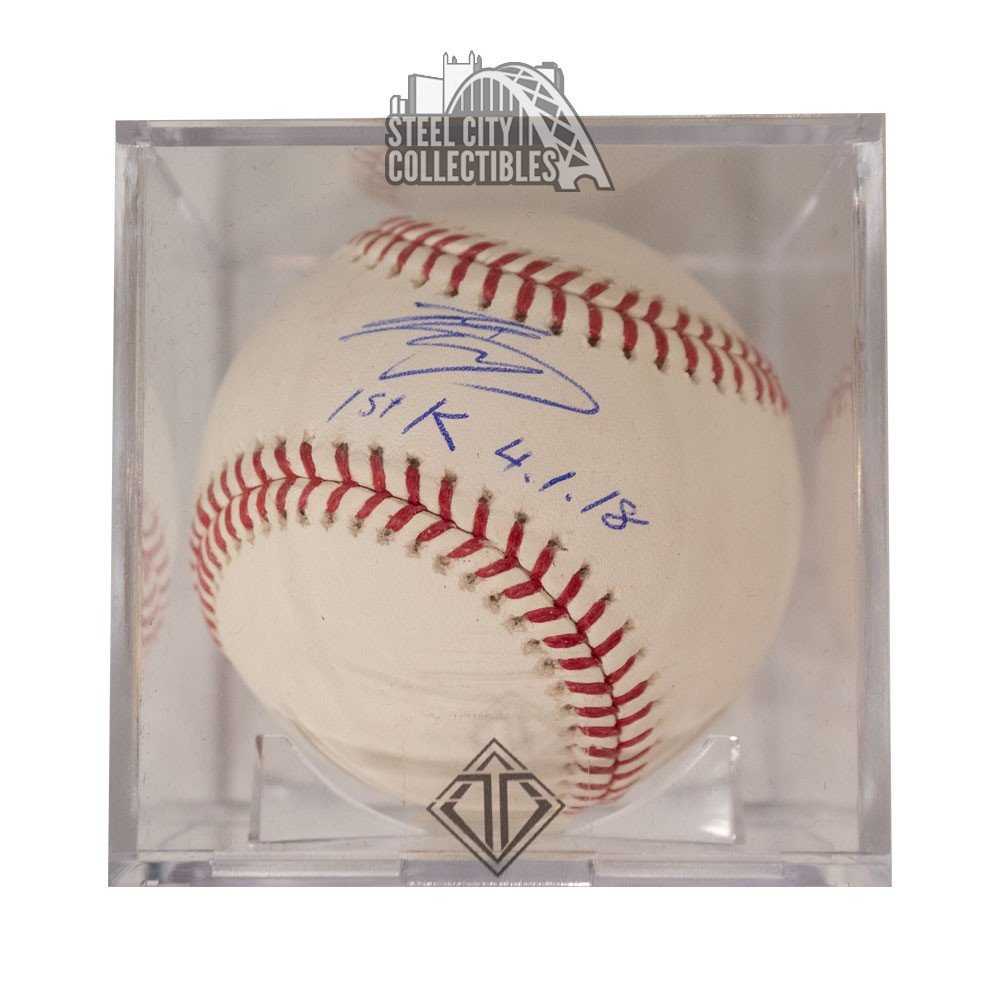 Shohei Ohtani 2018 Topps Transcendent Japan Autographed Baseball 1st K ...