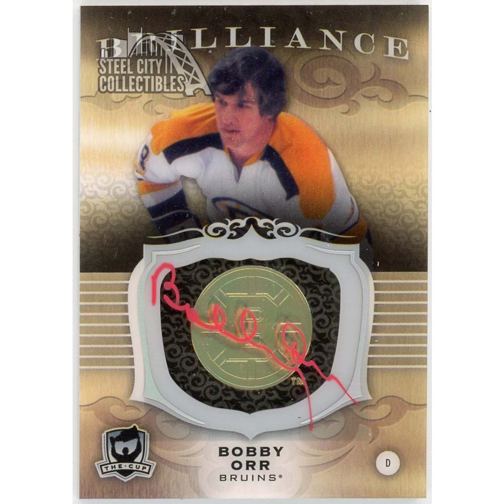 Bobby Orr 2018-19 Upper Deck The Cup Brilliance Autograph Card #B-BO ...