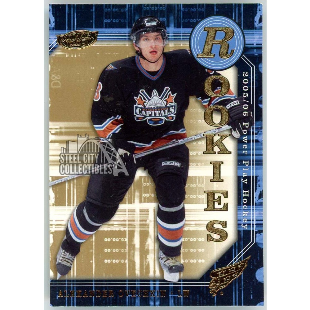 Alex Ovechkin 2005-06 Upper Deck Power Play Rookie Card #143 | Steel ...
