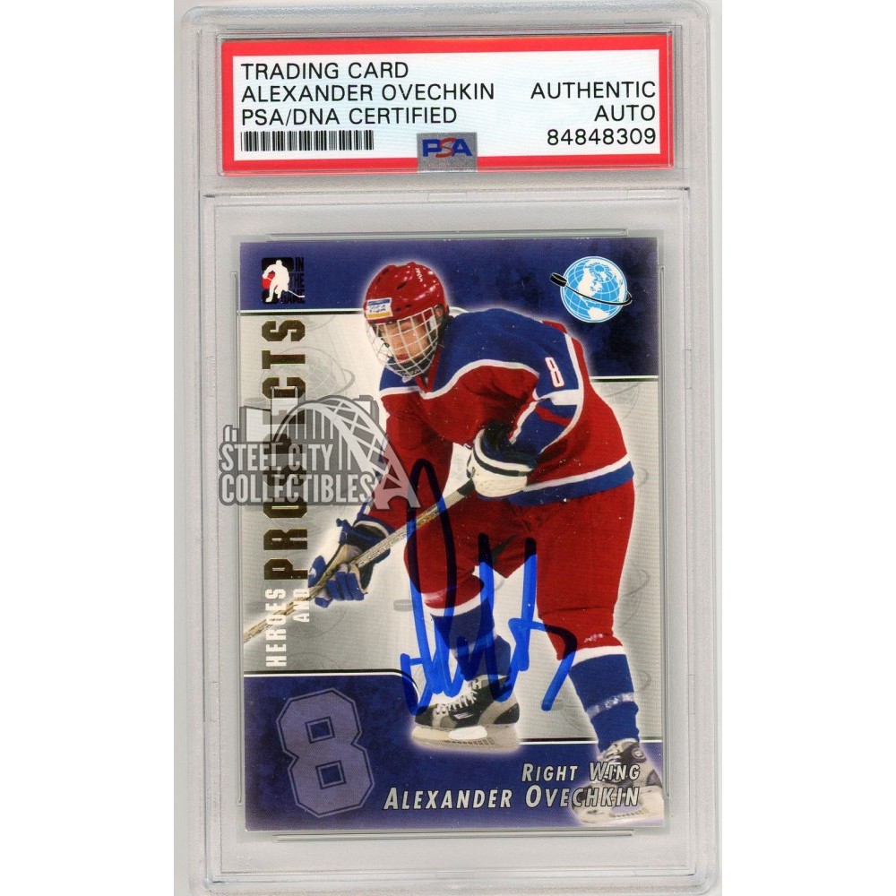 Alexander Ovechkin 2004-05 In The Game H&P Autograph Rookie Card #119 ...
