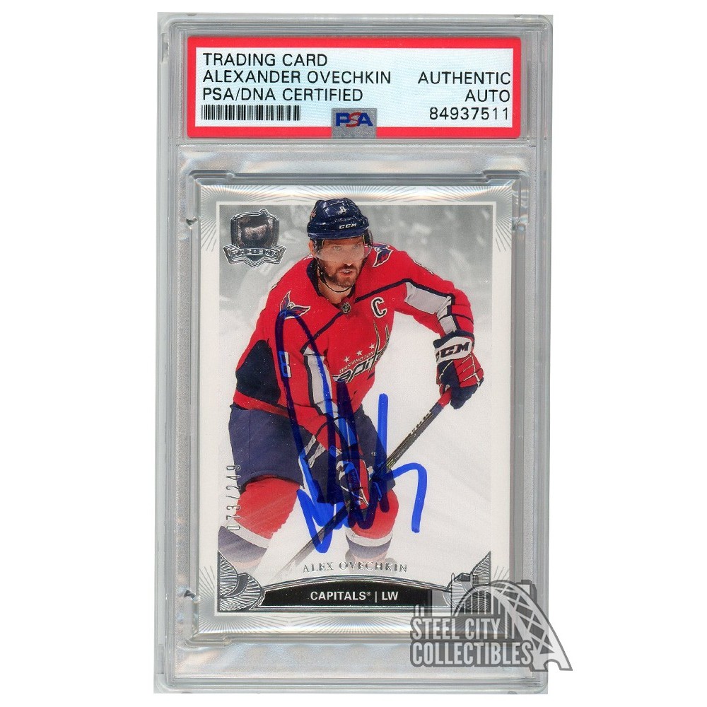 Alexander Ovechkin 2019-20 Upper Deck The Cup Autograph Card #57 073/ ...
