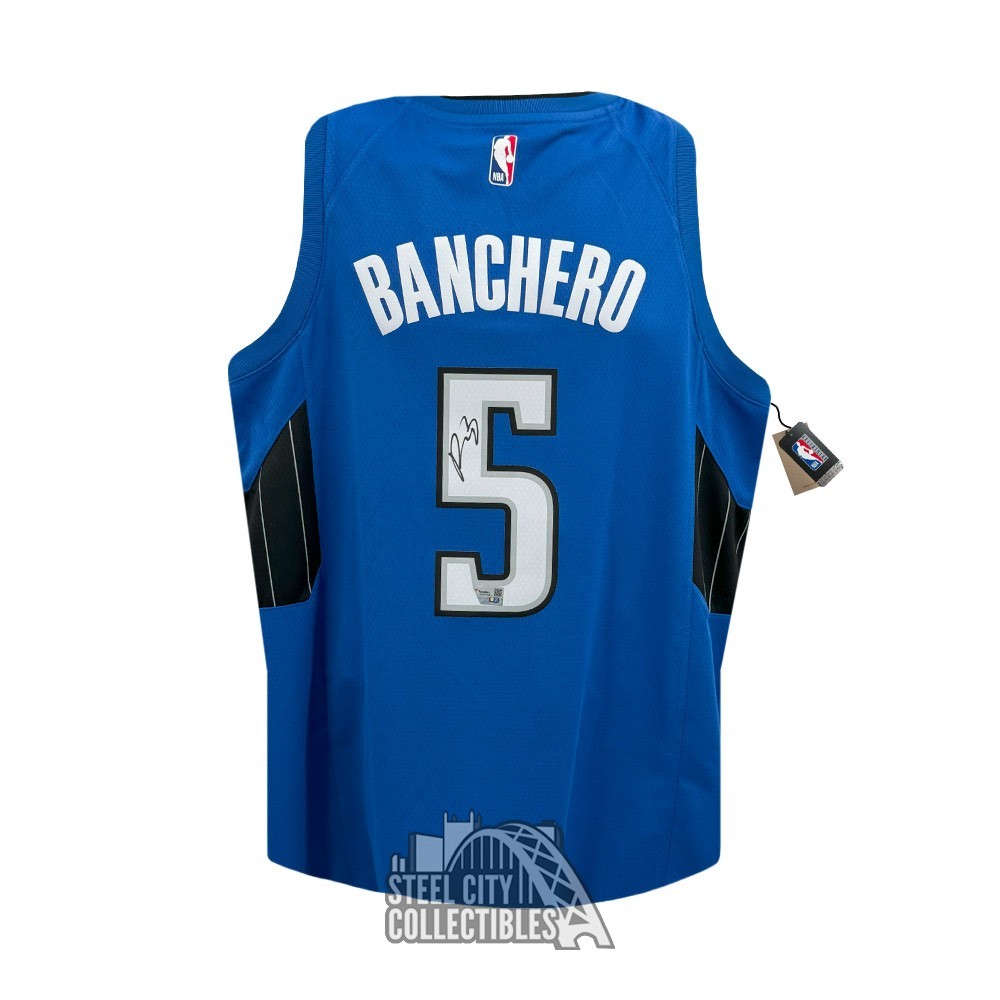 Paolo Banchero Autographed Orlando Blue Jordan 2021-22 Statement ...
