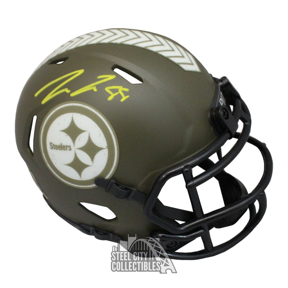 Pat Freiermuth Pittsburgh Salute to Service Mini Football Helmet - BAS ...
