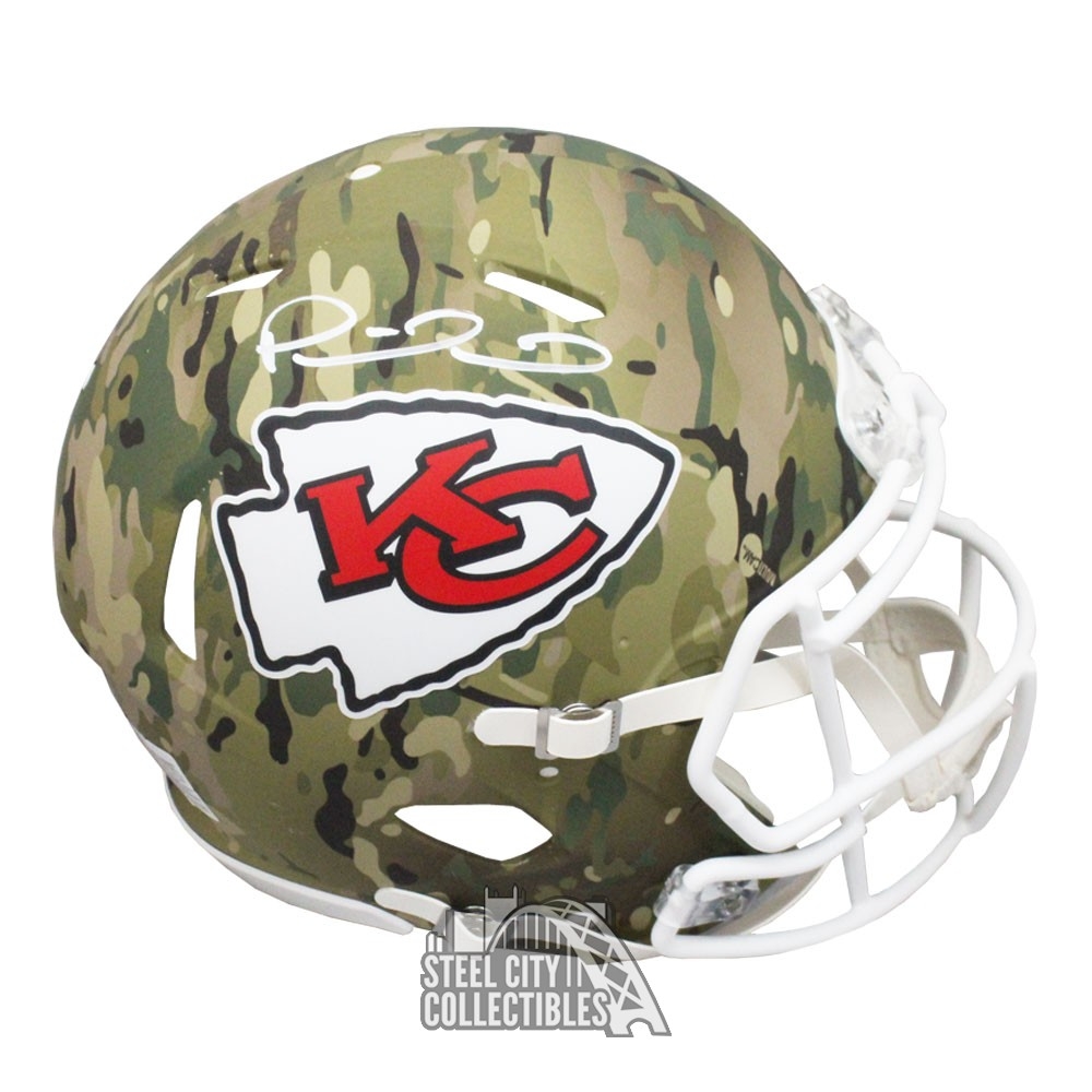 Patrick Mahomes Autographed Kansas City Camo Full Size Authentic ...