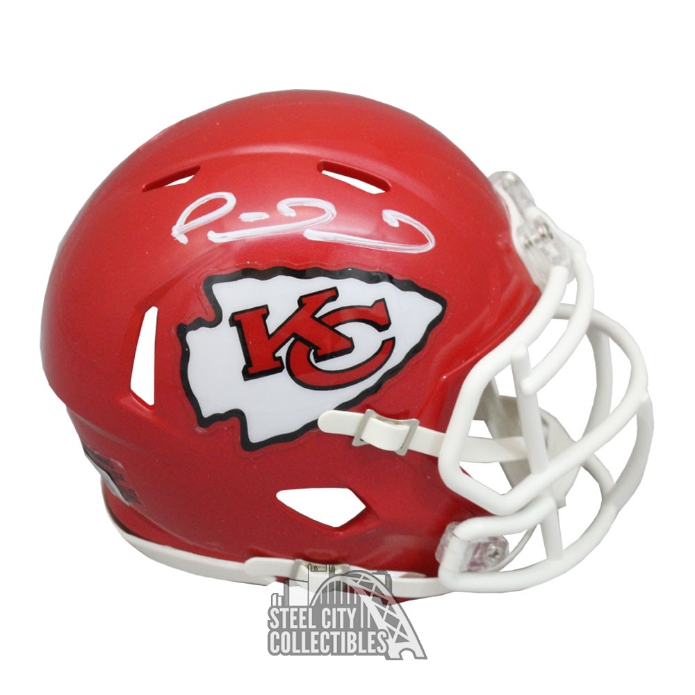 Patrick Mahomes Autographed Kansas City Chiefs Speed Mini Football ...