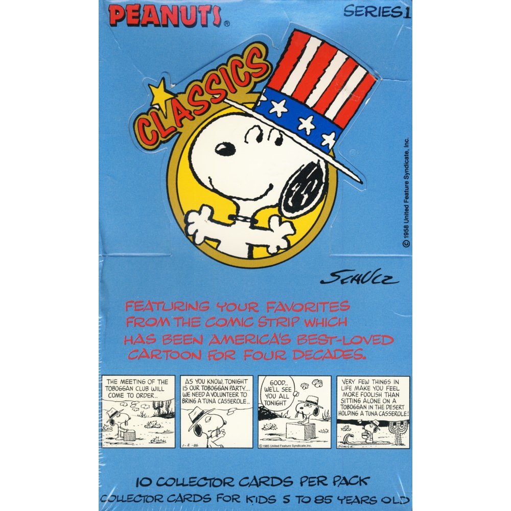 1992 Peanuts Classics Series 1 Trading Cards Box | Steel City Collectibles
